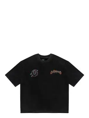 GODSPEED Natural Disaster Graphic-print T-shirt Black