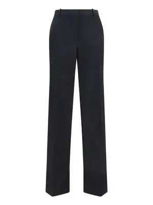 TOM FORD Wide-leg Pleated Trousers - Black