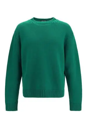 TOM FORD Wool And Cashmere Crew Neck Sweater - Green