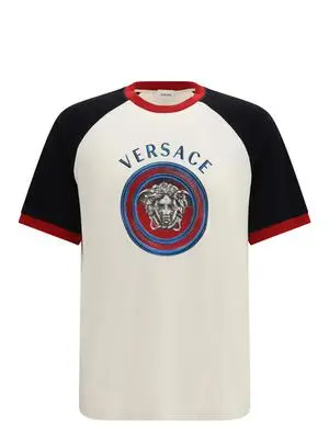 Versace Cotton Jerey T-hirt - White
