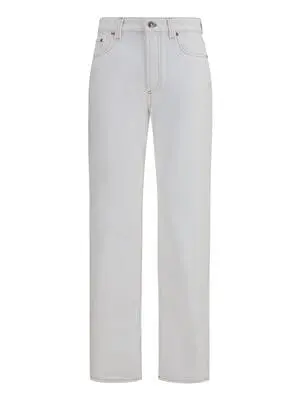 VERSACE Versace High-Waisted Straight Leg Jeans