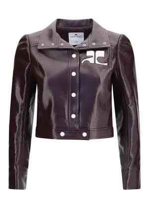 COURREGES Courrèges Reedition Vinyl Jacket Bordeaux