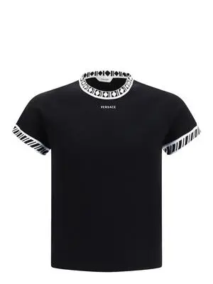Versace Knit T-shirt - Black