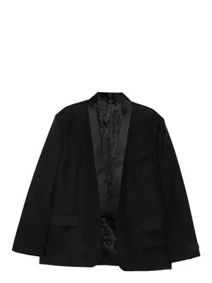 Kenzo V-neck Blazer - Black
