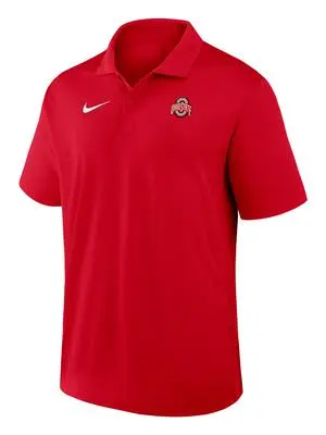 Nike Ohio State Primetime Victory Plus Dri-fit College Polo - Red