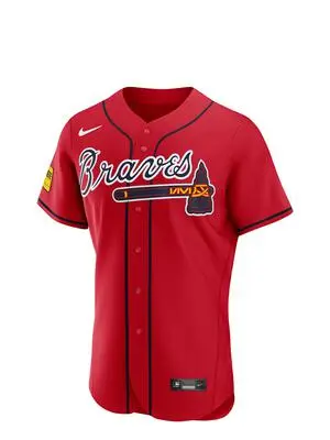 Nike Ronald Acuña Jr. Atlanta Braves Authentic Mlb Jersey - Red