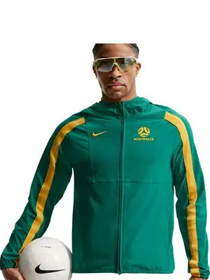 Nike Australia Dri-fit Soccer Woven Jacket - Green