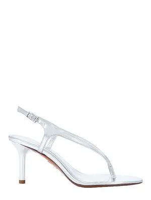 Retrofete Klotilde Metallic Slingback Sandal - Silver