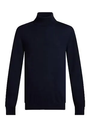 PIACENZA CASHMERE 1733 PIACENZA CASHMERE 1733 Men's Midnight Blue Turtleneck
