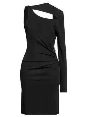 Victoria Beckham Viscose Mini Dress - Black