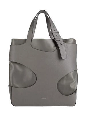 FERRAGAMO FERRAGAMO Calfskin Shopper Bag Light Grey