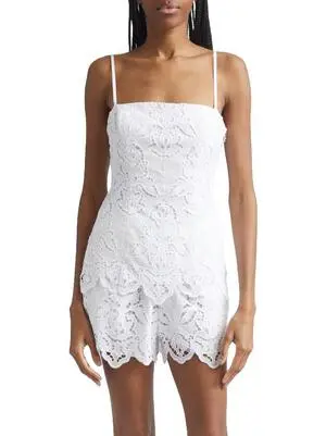 TOCCIN Greer Eyelet Embroidery Camisole - Optic