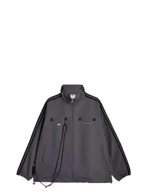 SONG FOR THE MUTE X 007 Logo-print Zip-up Jacket - Grey