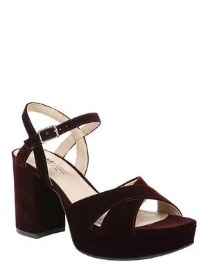 LIFESTRIDE LifeStride Alice Platform Sandal Choco Plum