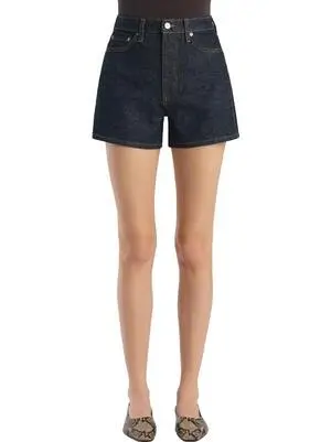 Khaite Dayna Denim Shorts - Benson