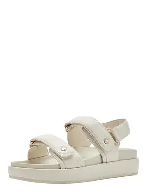 J/SLIDES NYC Bay Platform Sandals - White