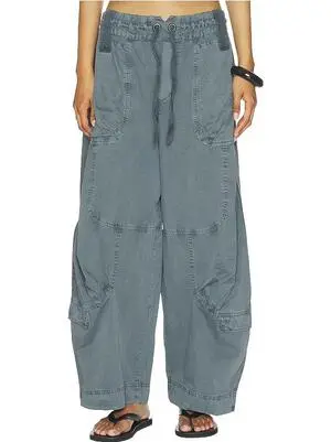 Free People Onset Parachute Pant - Slate