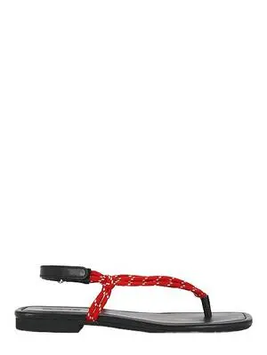 Madewell Aliyah Paracord Sandal - Red
