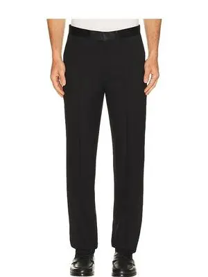 Theory Mayer Tuxedo Pant In Stretch Wool In . Also - Black