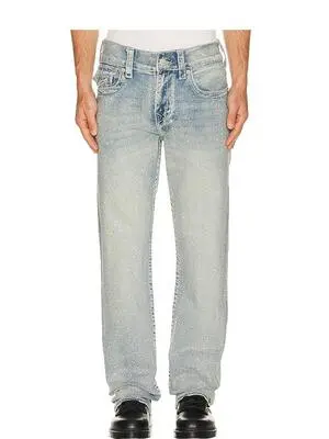 True Religion Billy Big T Flap Crystal Jeans - Blue