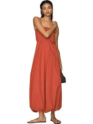 Faithfull The Brand Cataline Maxi Dress - Chilli
