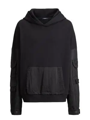 Balmain Vintage Utility Hoodie - Black