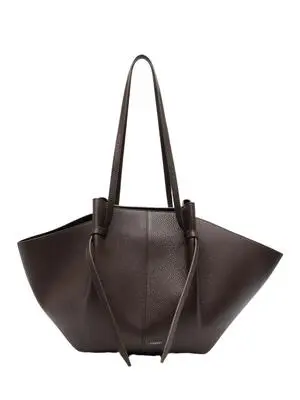 Yuzefi Double-handled Handbag With Magnetic Clasp - Black