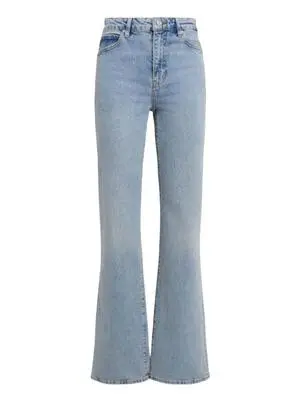 FRAME Frame The Arrow Cotton High Rise Jeans