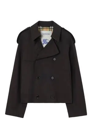 Burberry Leadenham Trench Coat - Black