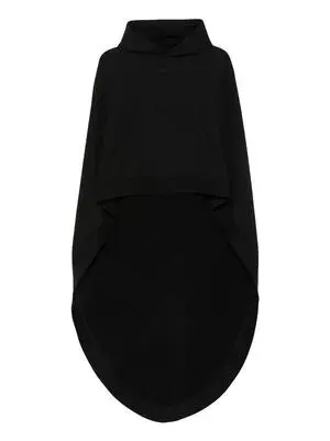 Balenciaga Cotton Hoodie - Black