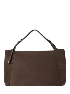 Brunello Cucinelli Suede Tote Bag - Brown