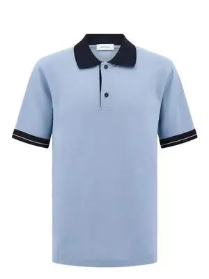 FERRAGAMO Polo Shirts - Blue
