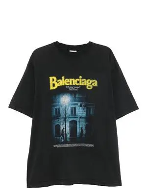Balenciaga Grey T-shirts & Vests T-shirts - Gray