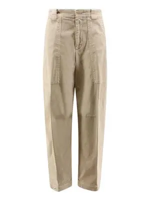 Closed Rhannon Cotton Trousers - Beige