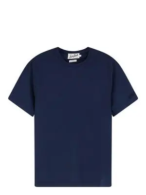 MC2 SAINT BARTH Orson Cotton Tshirt - Blue