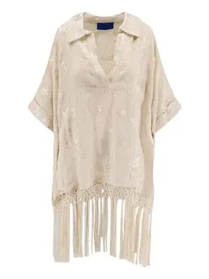 MES DEMOISELLES MES DEMOISELLES Franny Viscose Dress With Floral Pattern