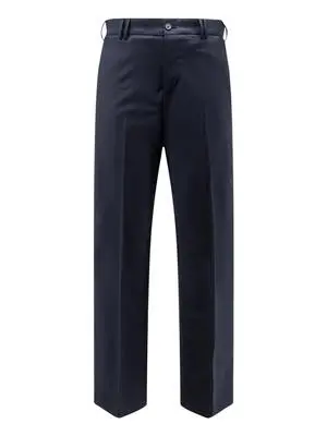 PT TORINO Michael Stretch Virgin Wool Trousers - Blue