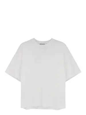 RÓHE Röhe Oversized Cotton Blend T-shirt - White