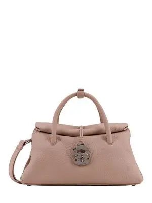 ZANELLATO Hammered Leather Dotta® Small Bag - Pink