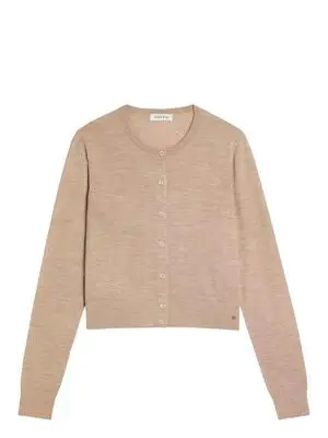 ANINE BING Moni Cardigan - Neutrals