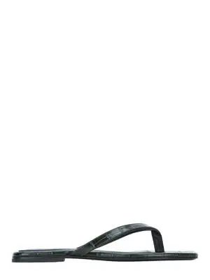 TOTEME Croc-effect Flip Flops - Multicolor