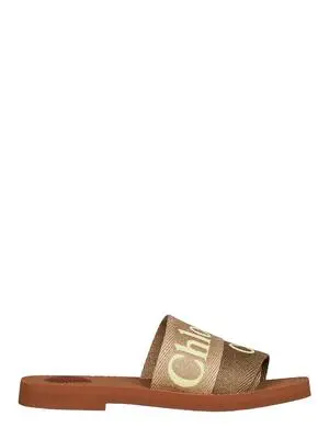 Chloé Woody Flat Sandals - Multicolor