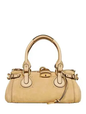 Chloé CHLOE Dusty Beige Paddington Handbag Multicolor
