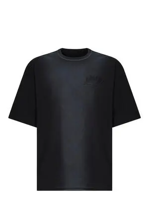 Amiri Black Cotton Jersey Arts District Oversized T-shirt - Multicolor