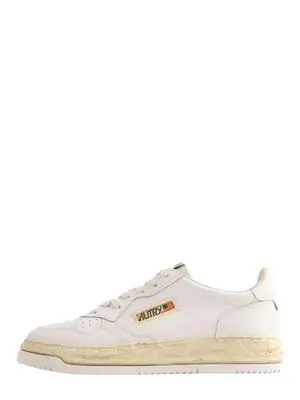 AUTRY X Maison Mihara Yasuhiro General Scale Medalist Low Supervintage Sneakers - White