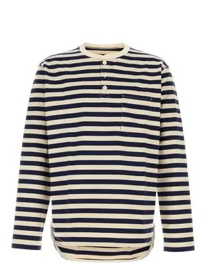 Junya Watanabe Embroidered Cotton Oversize T-shirt - Multicolor