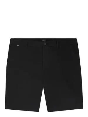 BOSS Logo Detail Tailored Shorts - Black