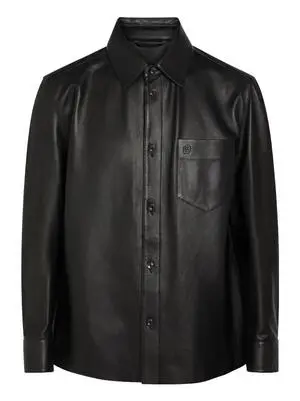 BOSS Movitz Leather Jacket - Black