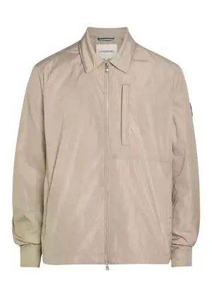SANDBANKS Zip-up Shirt Jacket - Neutrals