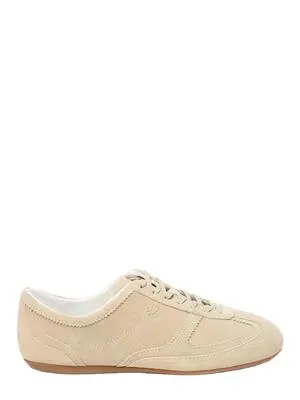 Hugo Suede-finish Lace-up Sneakers - Neutrals